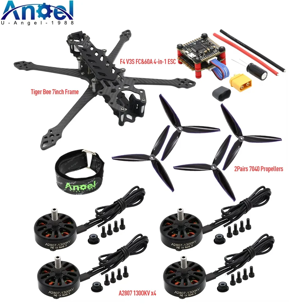 Venous-Bees-Kit-de-Dron-de-7-pulgadas-y-295mm-Motor-sin-escobillas ...
