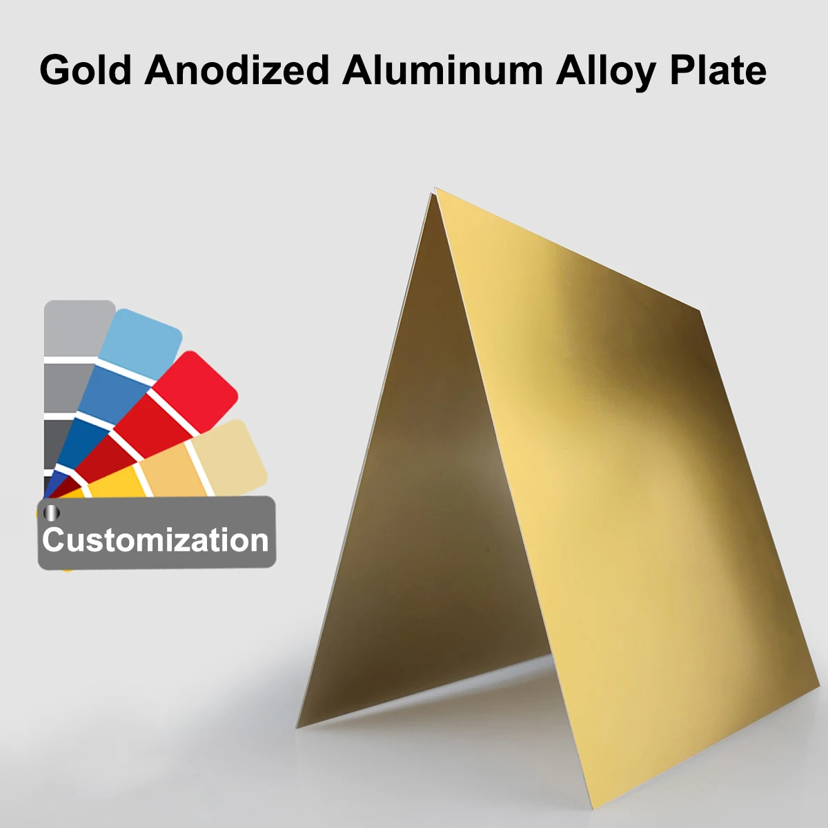 Gold-Anodized-Aluminum-Alloy-Plate-5052-Aluminum-Flat-Plate-Thickness-0 ...