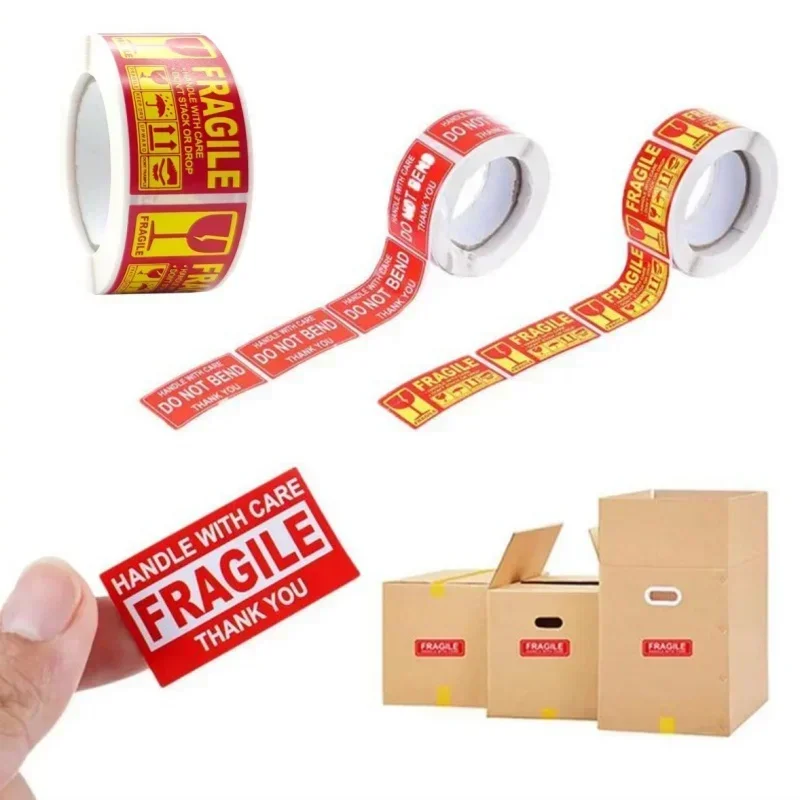 Fragile-Warning-Sticker-250PCS-Roll-Shipping-Labels-Stickers-For ...