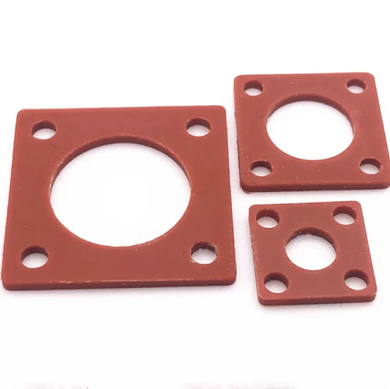 5pcs-Sealing-gasket-silicone-waterproof-gasket-4-hole-flange-square ...