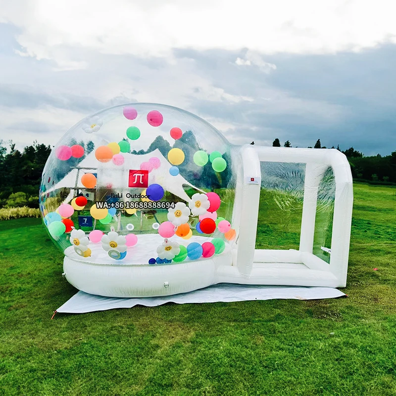 JINLI-TOYS-Casa-de-burbujas-inflable-tienda-de-campa-a-de-PVC-globo ...