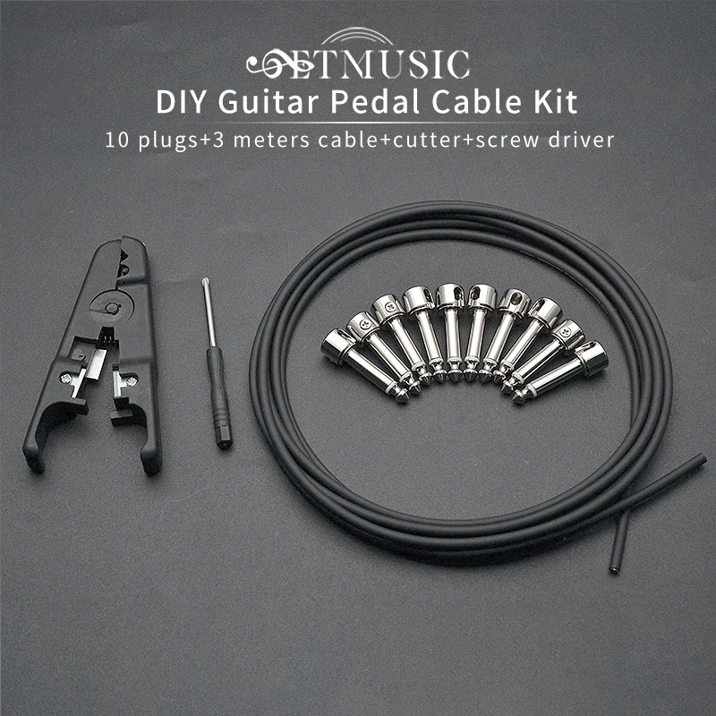 10-Solderless-Cable-Kits-Connections-Design-Guitar-Cable-DIY-Guitar ...