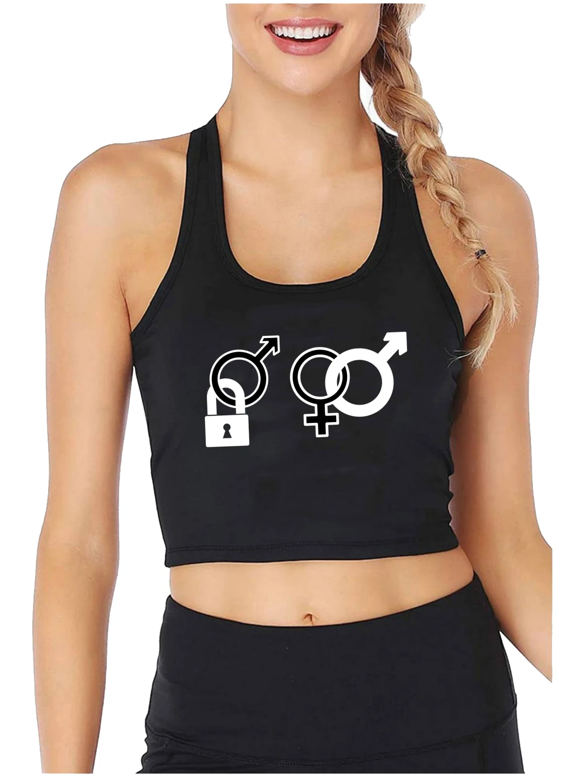 Cuckold Beta Male Sissy Design Sexy Slim Fit Crop Top Hotwife Humorous ...