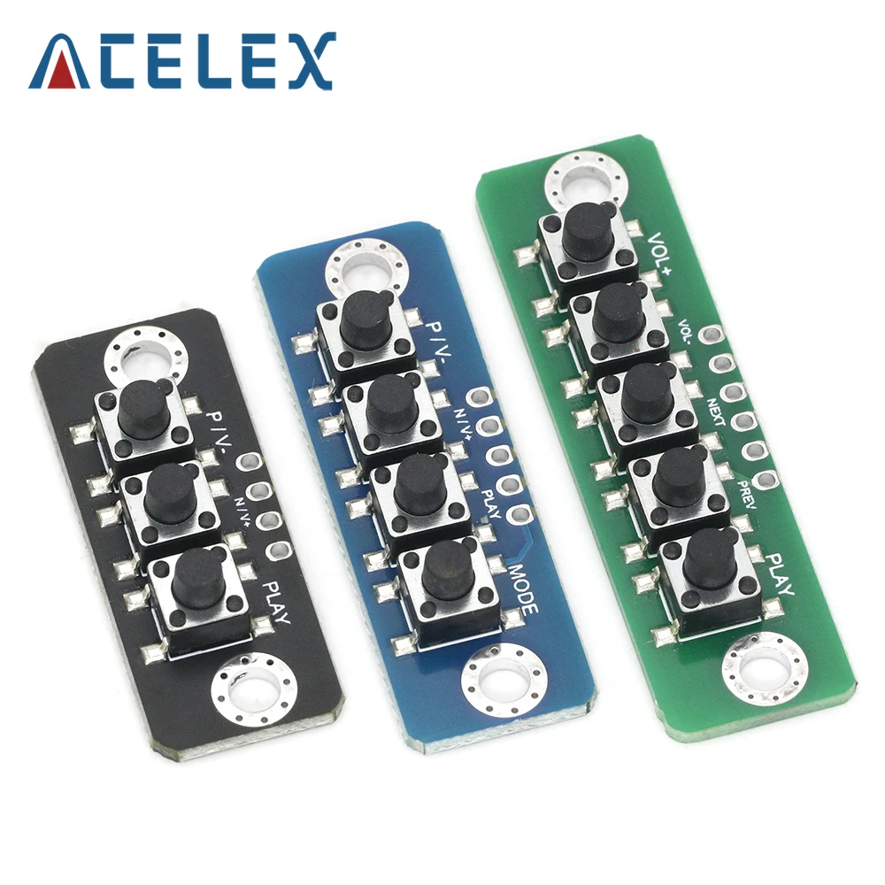3-4-5-Bit-Independent-Button-Module-MCU-External-Button-Module-Micro ...
