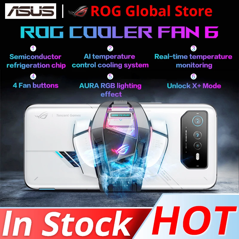 Original Rog Phone 7 7PRO 6 6D 6 PRO Aero ActiveCooler AeroActive ROG ...