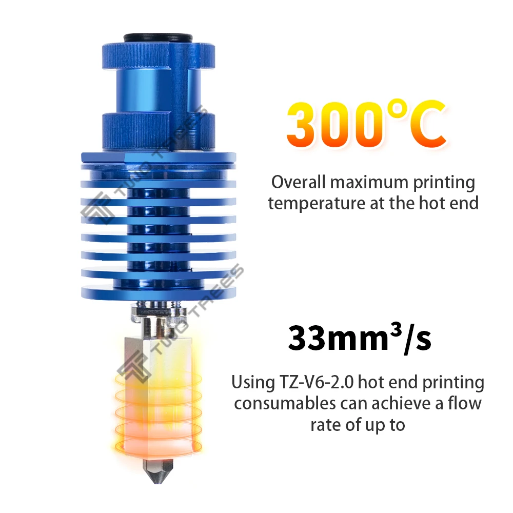TZ V6 2.0 Hotend Kit For Creality Ender 3/Ender 3 PRO/Ender 3 V2/CR10 ...
