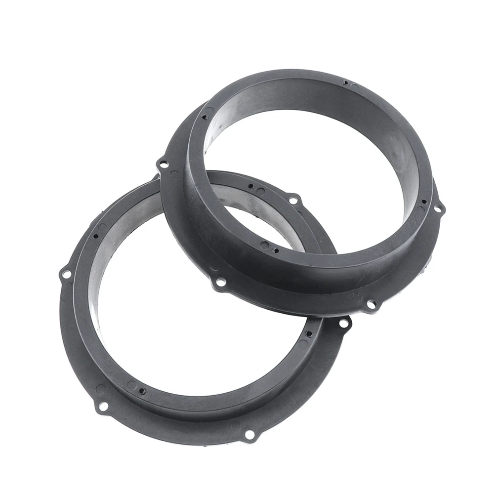 2pcs Black 6.5 inch Car Speaker Mounting Spacer Adaptor Rings for VW ...