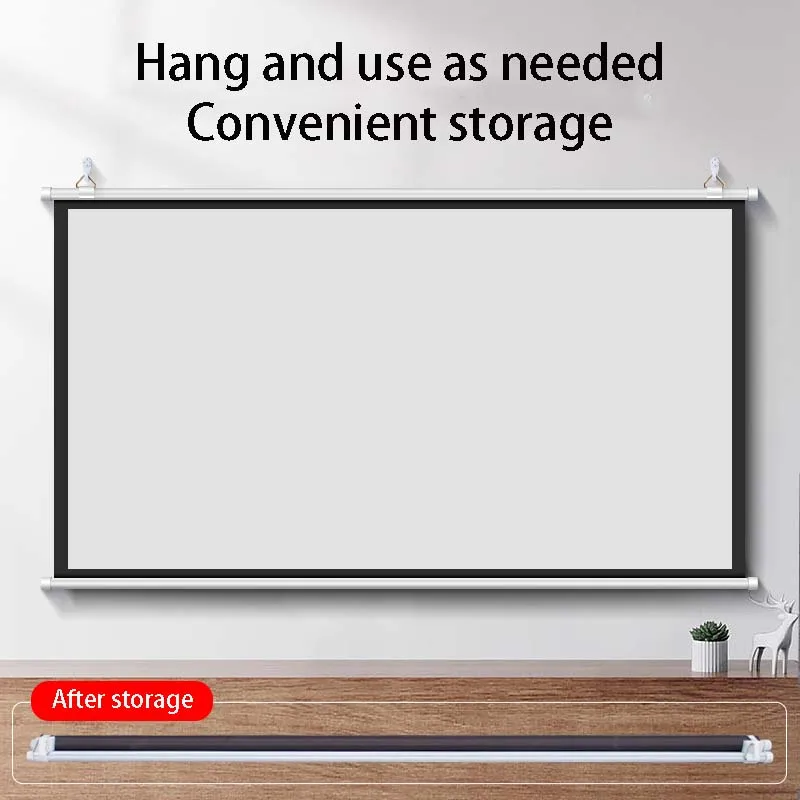 Thinyou-60-inch-72-inch-84-inch-100-inch-4-3-3D-wall-mounted-projector ...