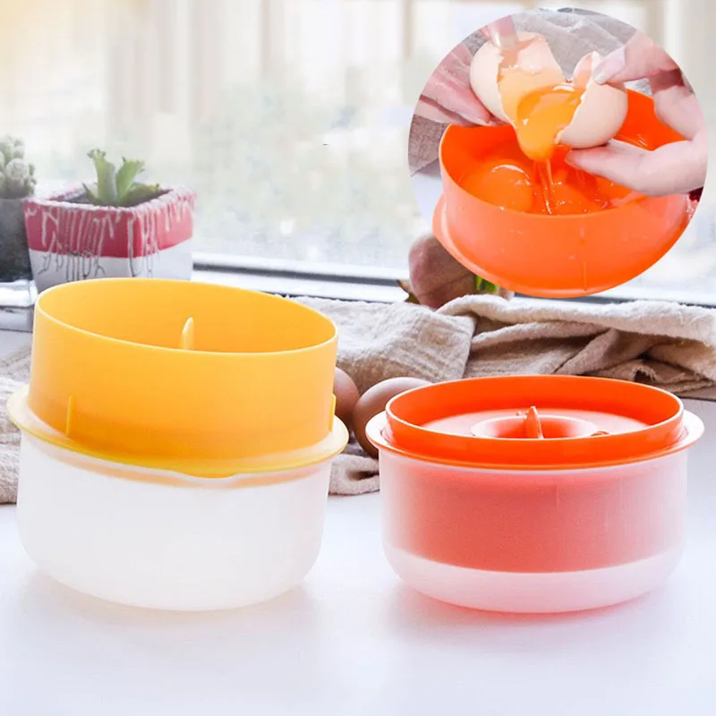 Egg Separator Egg White Yolk Separators Cooking Gadgets And Baking ...