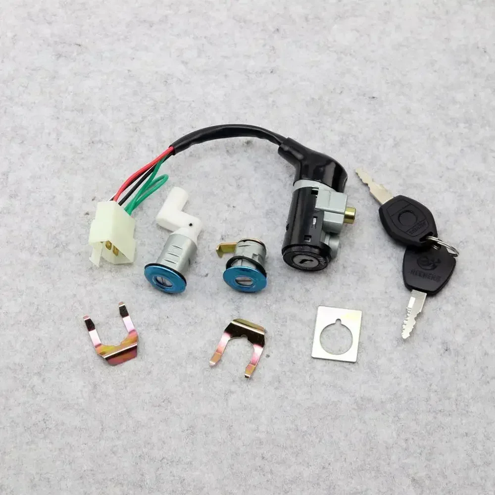 SEAT LOCK TANK LOCK LOCKS IGNITION KEY SWITCH For HONDA DIO AF18 AF27 ...