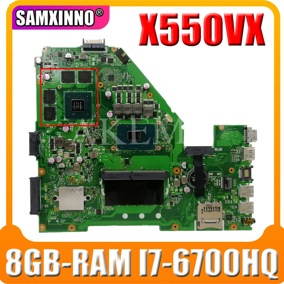 X550vx Mainboard Gt940m Gtx950m Gpu I5-6300hq I7-6700hq Cpu 4gb 8gb Ram ...