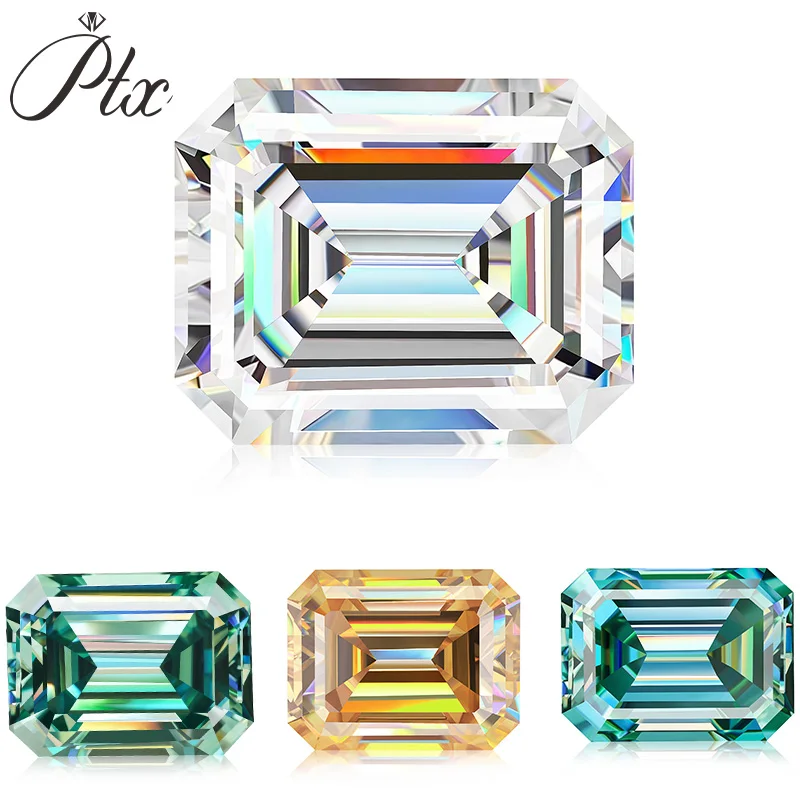 PTX-Champagne-Green-DEF-Color-Loose-Moissanite-Diamond-VVS1-Clarity ...