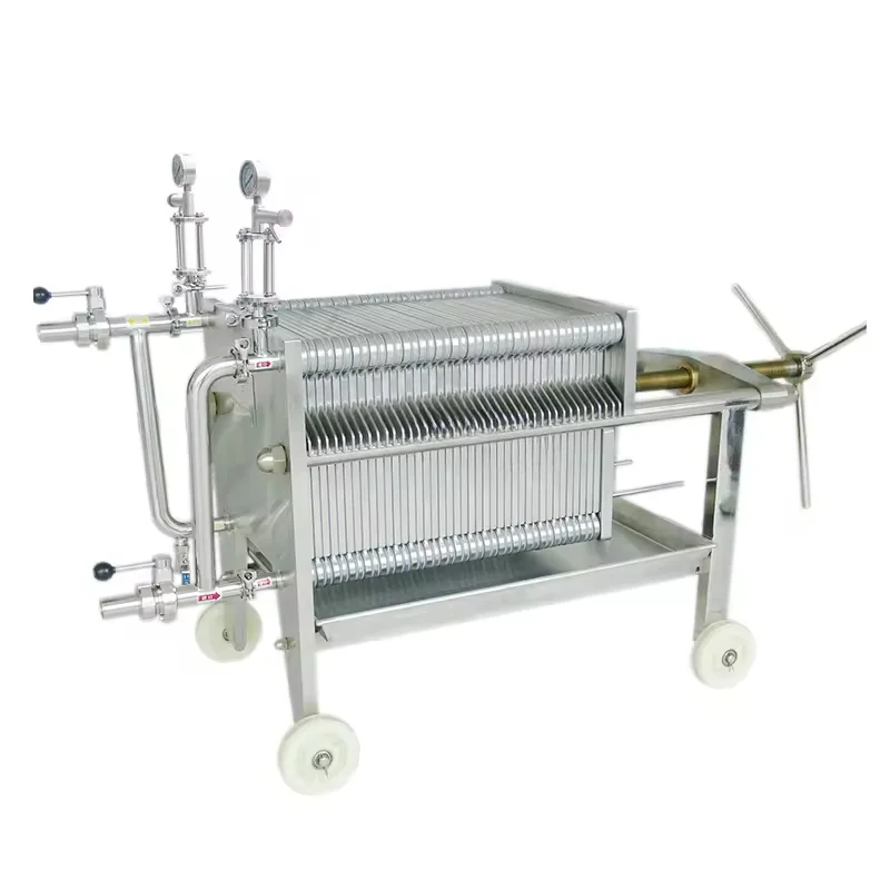 hydraulic-red-wine-filter-press-food-grade-stainless-steel-wine-filter ...