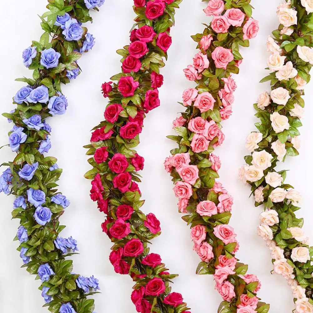 Beautiful-Garland-Everlasting-Home-Decor-DIY-Flower-Arrangement-Wedding ...
