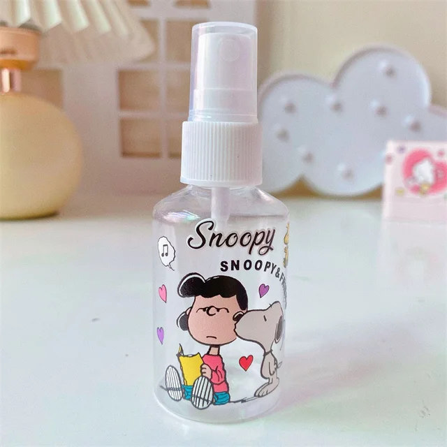 30/50ml Snoopy Refillable Bottles Transparent Plastic Perfume Atomizer ...