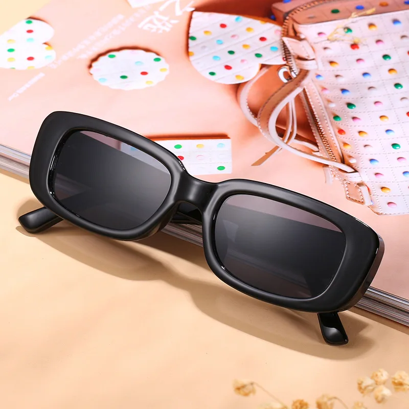 Fashion-Retro-Small-Square-Frame-Sunglasses-Women-Summer-Vintage-Punk ...