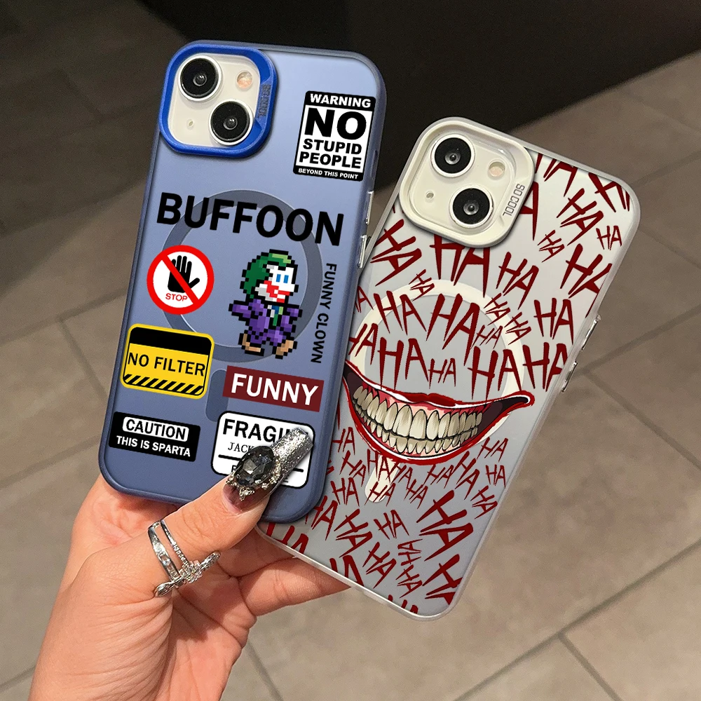 Clown-Buffoon-Pattern-J-JokerS-Magsafe-Magnetic-Phone-Case-for-IPhone ...
