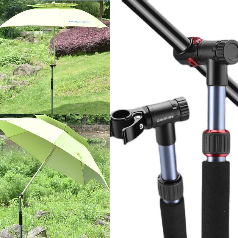 Sunshade-Angle-Adjustable-Umbrella-Down-Rod-Fishing-Umbrella-Connector ...