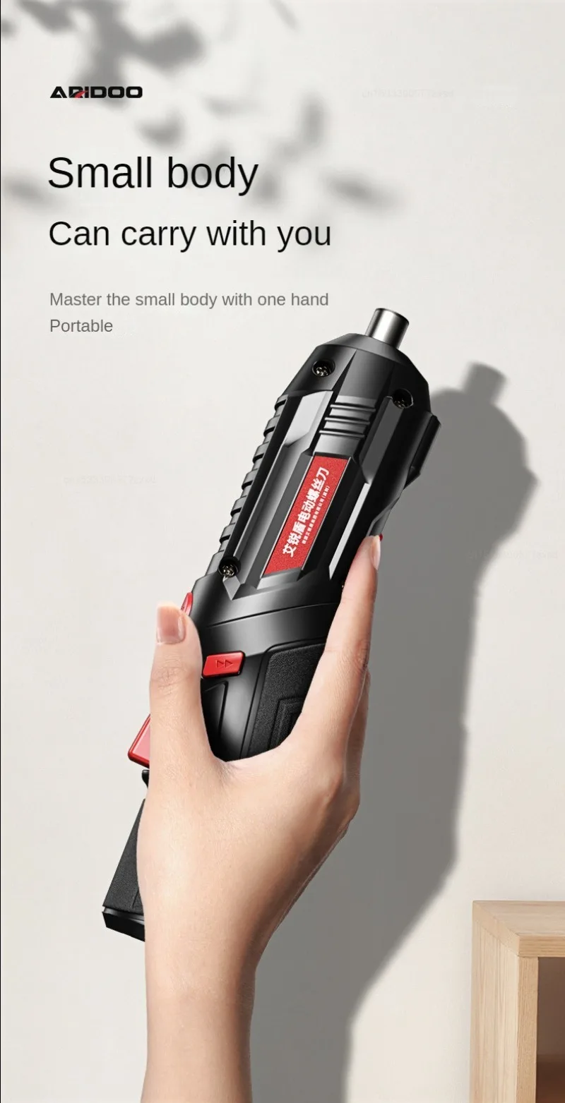 ARIDOO Rechargeable Cordless Electric Screwdriver (47 Pcs) | Makers ...