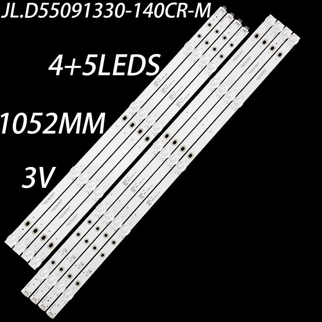 Faixa de retroiluminação LED para JL.D 55091330 -140CR-M JL 55091330 ...