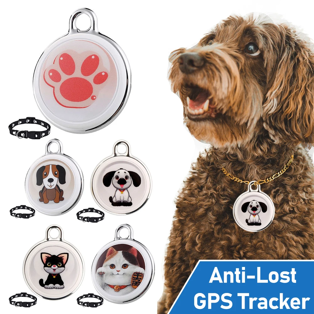 Rastreador-Gps-para-gatos-y-perros-Collar-inteligente-de-larga ...