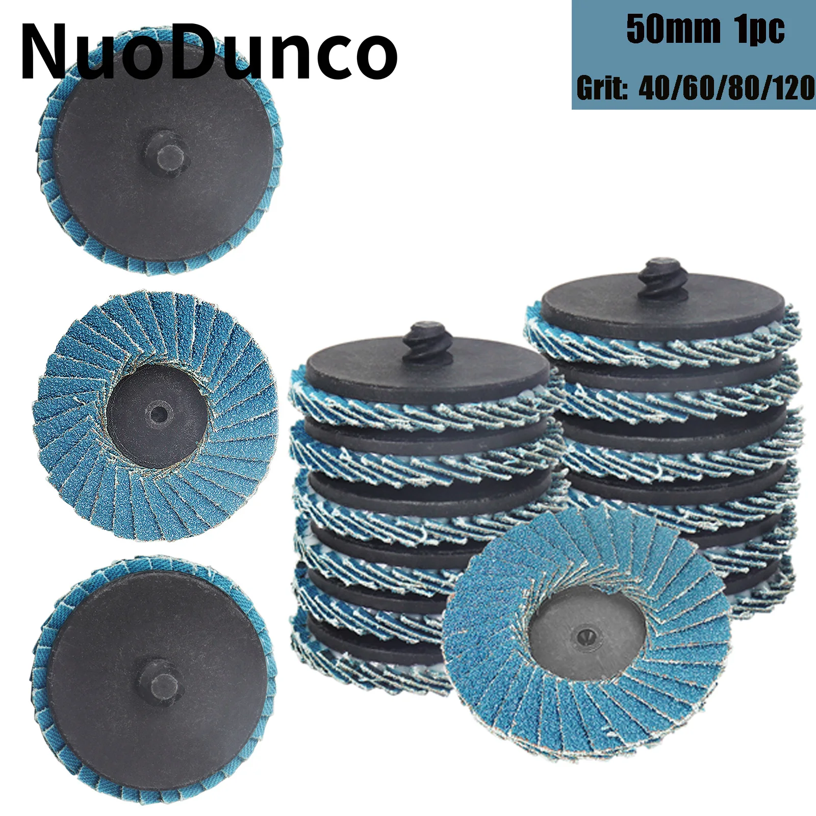 NunDunco1pc-50mm-Flat-Flap-Disc-2-Sanding-Disc-Mini-Grinding-Wheel-for ...