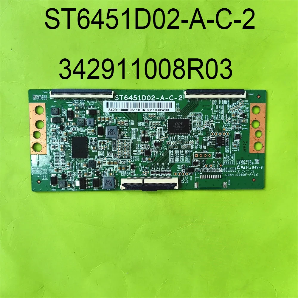 T-CON-ST6451D02-A-C-2-342911008R03-Logic-Board-fits-65R6090G5-65R6090G ...