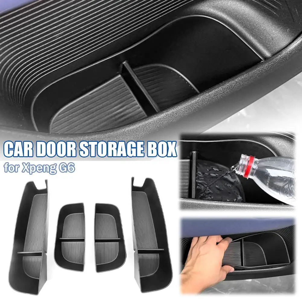For-Xpeng-G6-Door-Side-Storage-Box-TPE-Front-Rear-Door-Handle-Organizer ...