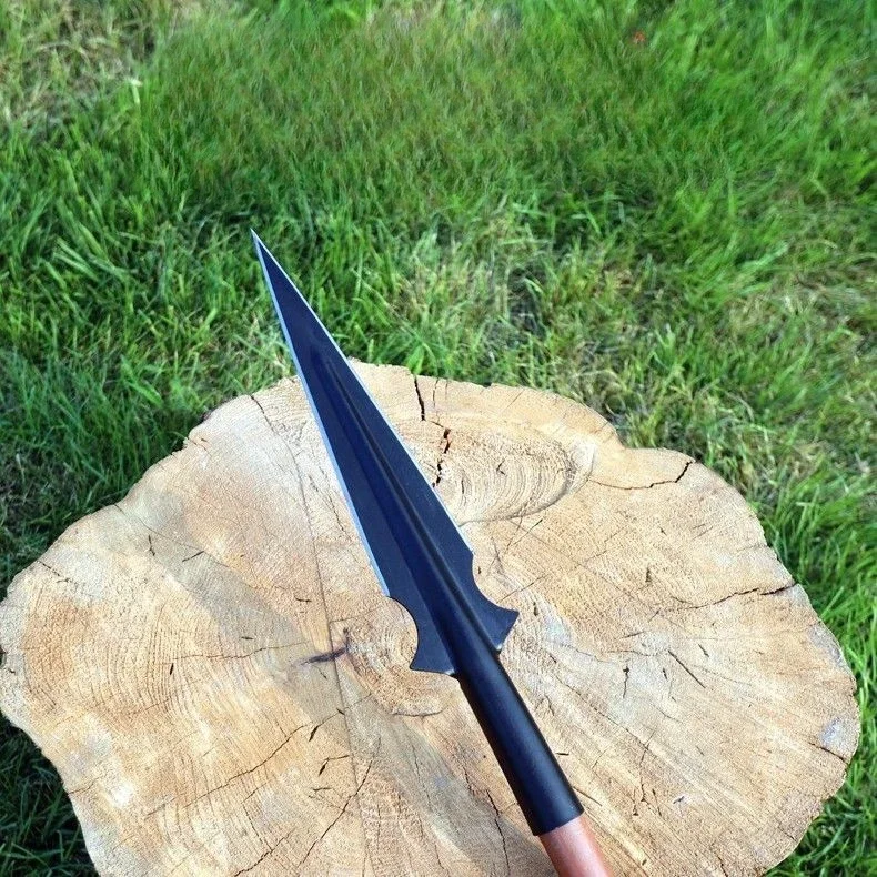 Spade Spear Head Manganese Steel Sharp Piercing Gun Head Outdoor Zulu ...
