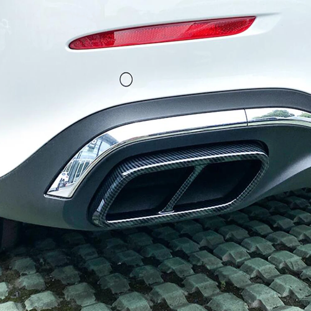 For-Mercedes-Benz-C-Class-W206-C180-C200-C300-2022-2023-Glossy-Black ...