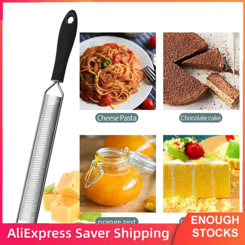 1pc-304-Stainless-Steel-Lemon-Zester-Hand-held-Long-Handle-Cheese ...