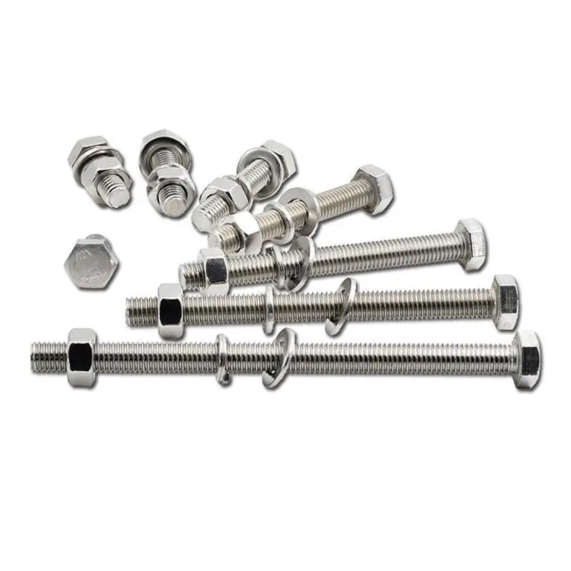 ECROU,M3--Jeu de vis hexagonales M2 M3 M4 M5 M6 M8 M10, boulons en acier inoxydable pour l ...