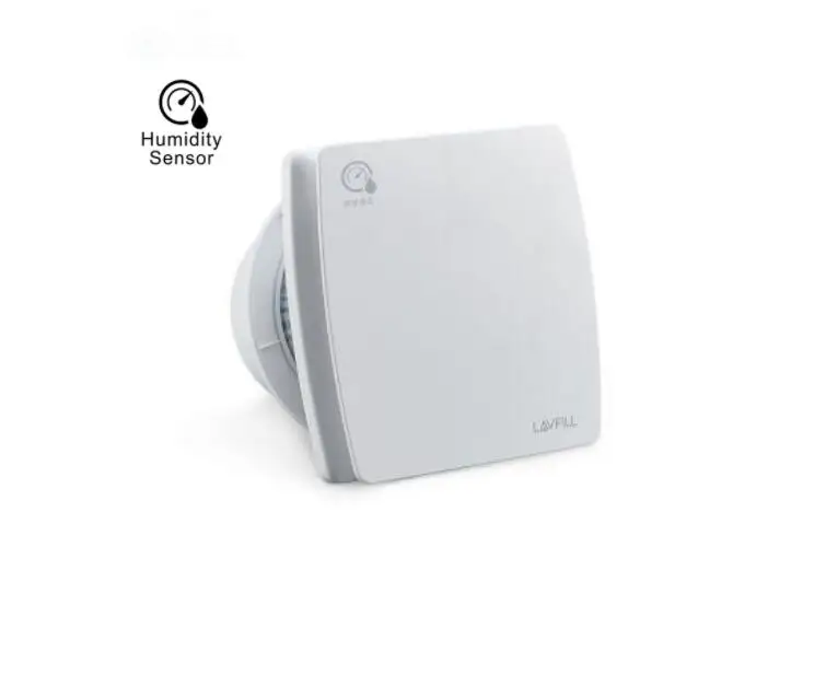 humidity-sensor-ventilation-fan-Intelligent-delay-fan-bathroom-wall ...