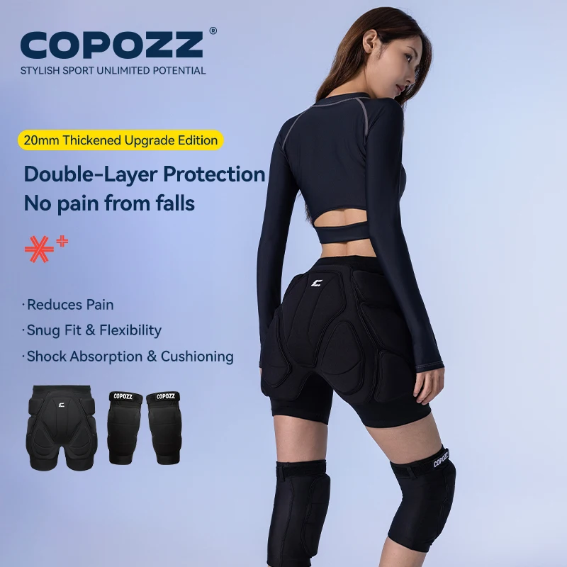 COPOZZ Extreme Sports Ski Skate Snowboard Protection Skiing Protector ...