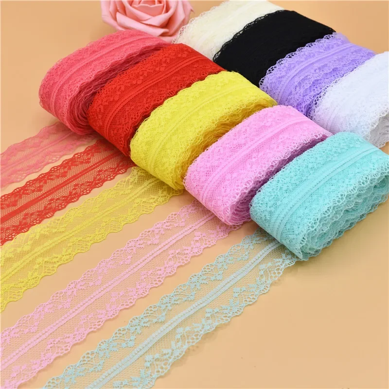 10Yards-Lace-Ribbon-40mm-Wide-White-African-Lace-Fabric-for-Sewing ...