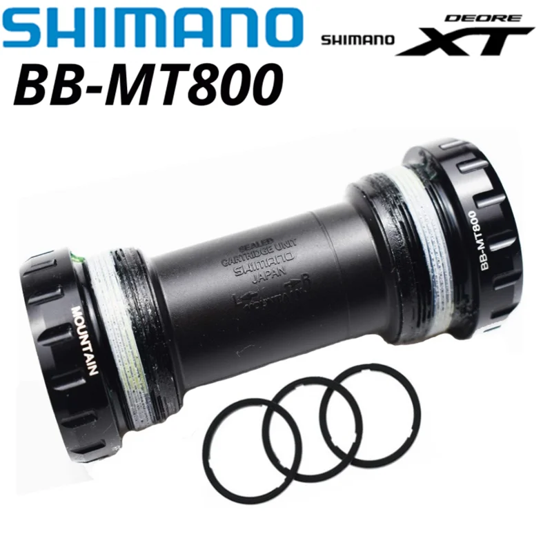 시마노 데오레 XT BB-MT800 하단 브래킷 나사 HOLLOWTECH II 68/73mm 쉘 너비 BB MT800 ...