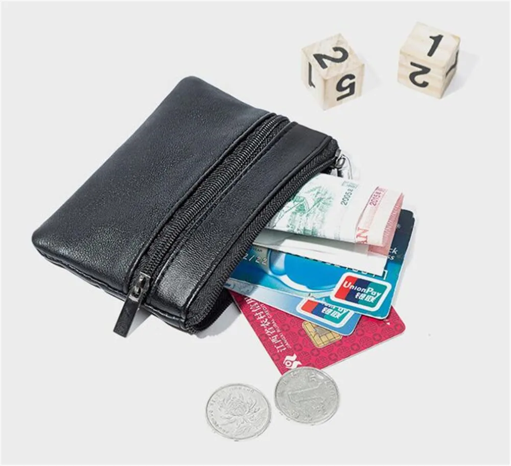 Women Men Coin Purse Men Small Bag Wallet Change Purses Zipper Money ...