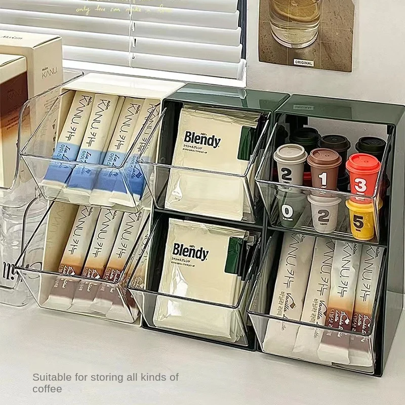 Capsule-Coffee-Bar-Office-Tea-Bag-Storage-Rack-Desktop-Organization ...