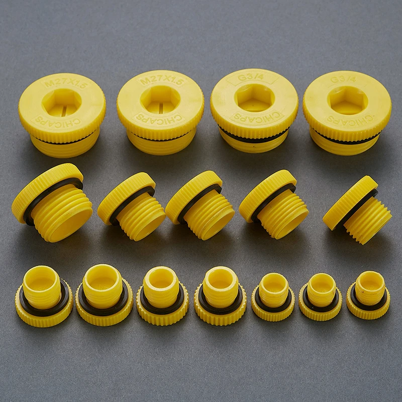Plastic Screw Sealing Plug With Sealing Ring ...