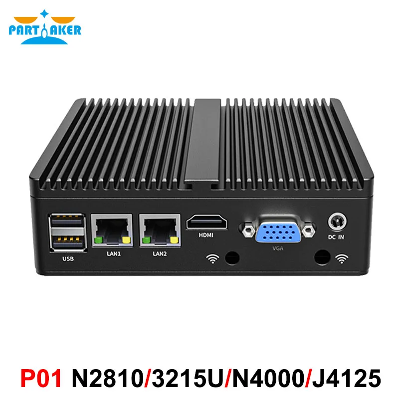 Intel-N2830-N2940-3215U-N4000-J4125-i3-4005U-Fanless-Mini-PC-Dual-Lan ...