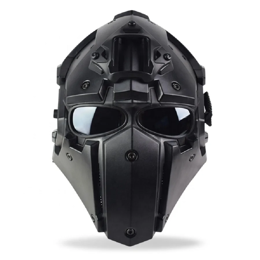 Multifunction Full Mask CS Game Tactical Motorcycle Safe Helmet with ...