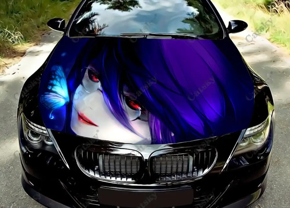 Rize-Kamishiro-tokyo-ghoul-Car-Hood-Wrap-Color-Vinyl-Sticker-Decal ...