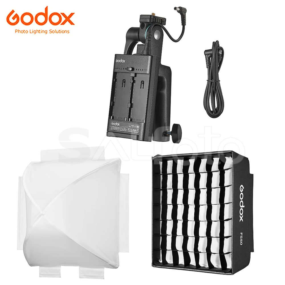 Godox-Accessory-Grid-Softbox-FS50-Soft-Lantern-FP50-Handheld-Battery ...