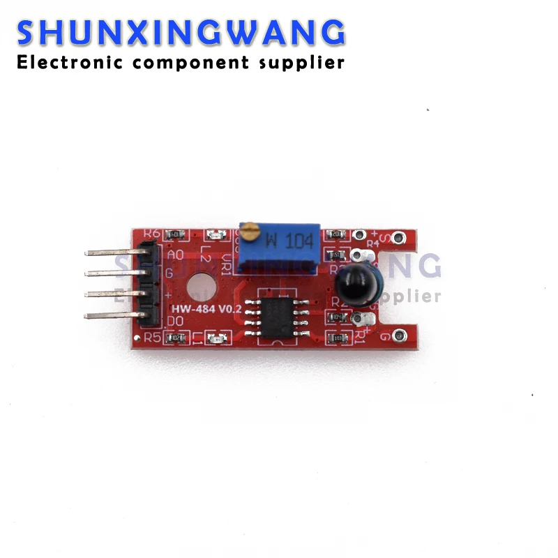KY-026 Flame Sensor Module IR Sensor Detector For Temperature Detecting ...