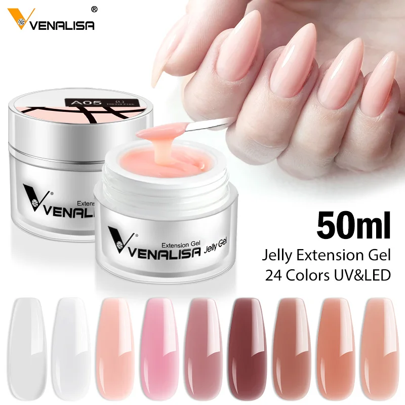 Natural Color Gel Nails | Gel Nail Extensions | Uv Construction Gel ...