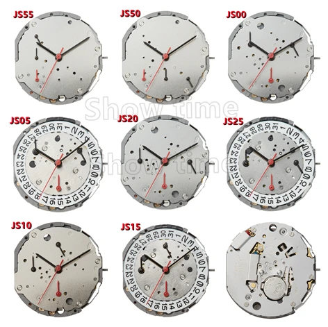 Piezas de reloj con batería, cronógrafo japonés miyota, movimiento de ...