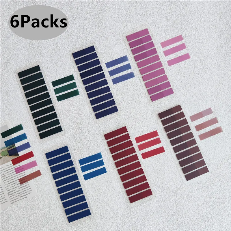 1200Pc-Index-Tabs-Self-Adhesive-Page-Markers-Transparent-Waterproof ...