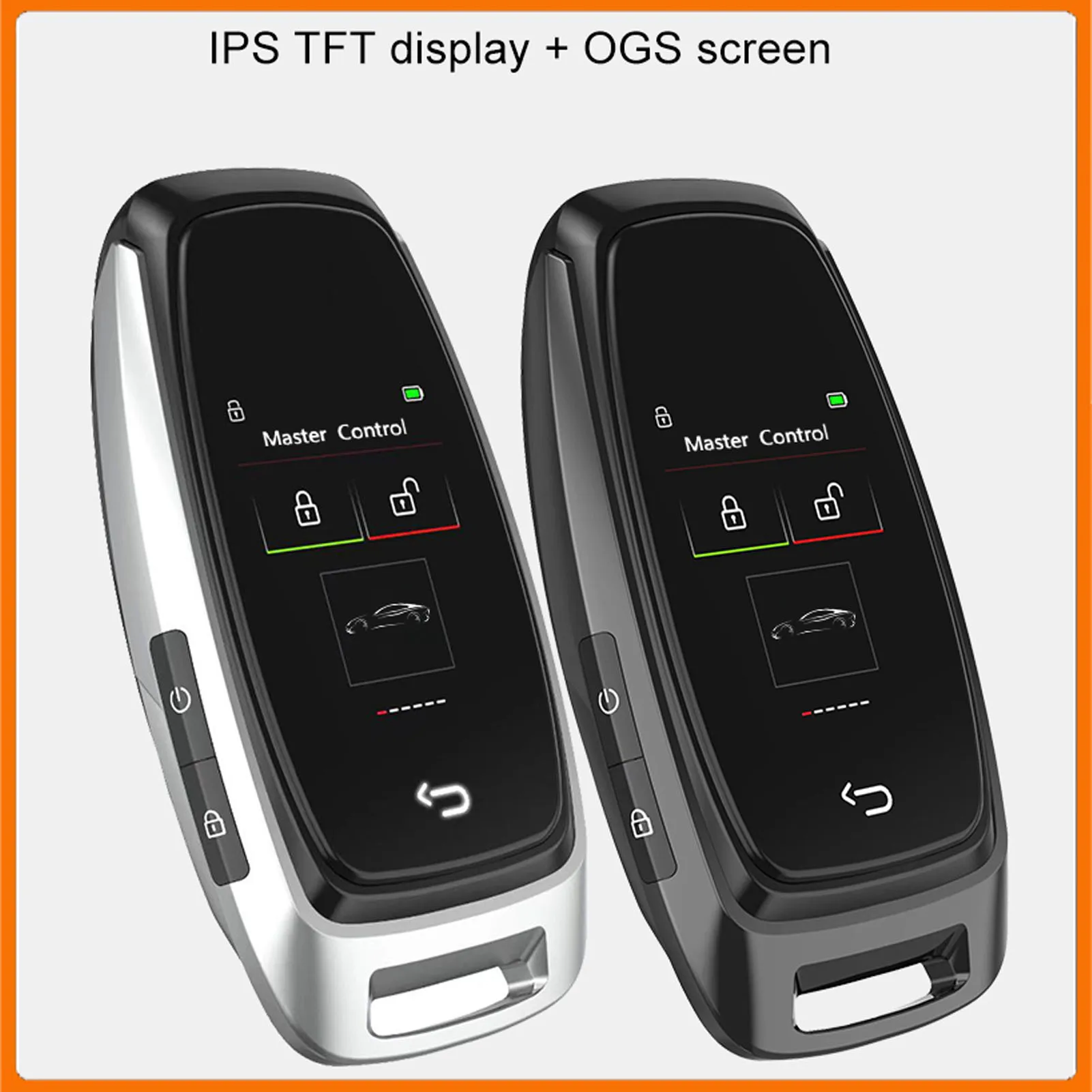 Smart Remote Car Smart LCD Key Bluetooth 5.0 Connection Keyless Entry ...