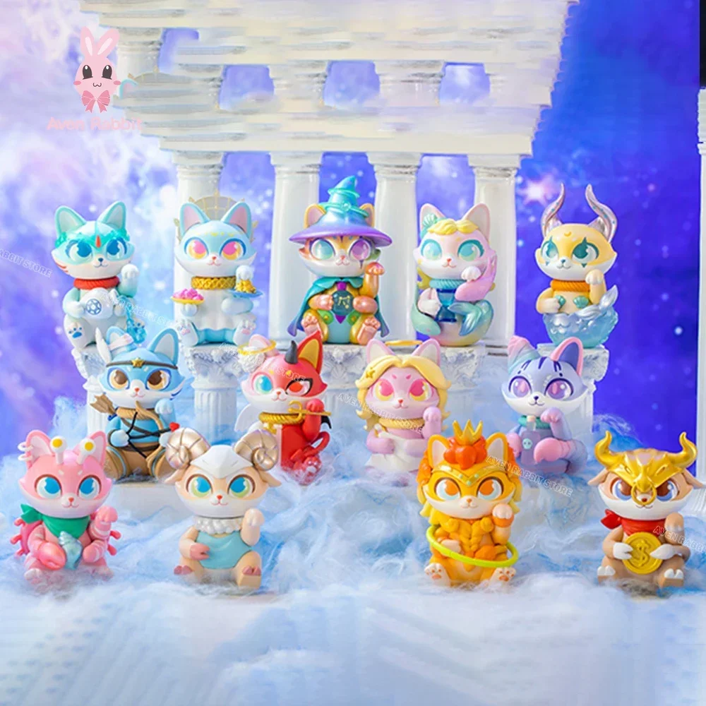CASSY-Cat-12-Constellations-Blind-Box-Toys-Mystery-Box-Mistery-Caja ...