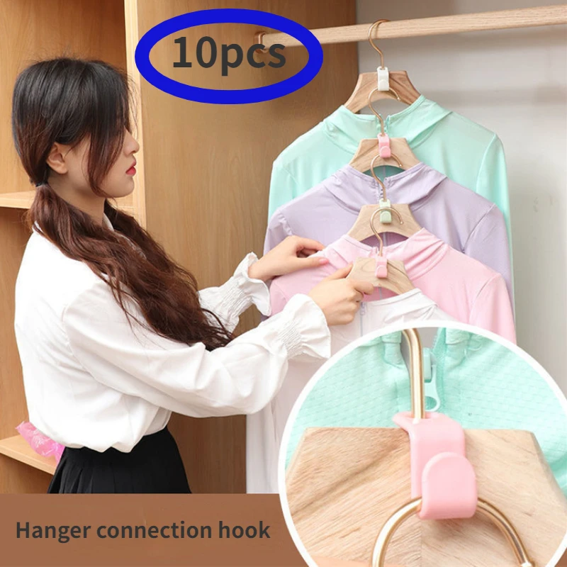 10pcs-S-Type-Wardrobe-Clothes-Connect-Hangers-Hook-Stacking-Coat-Scarf ...